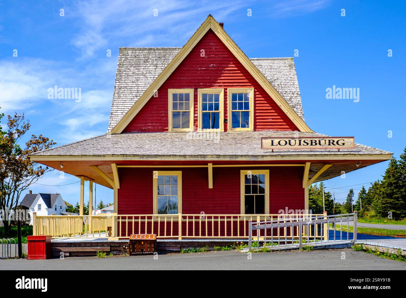 Sydney and louisbourg railway museum hi-res stock photography and images - Alamy