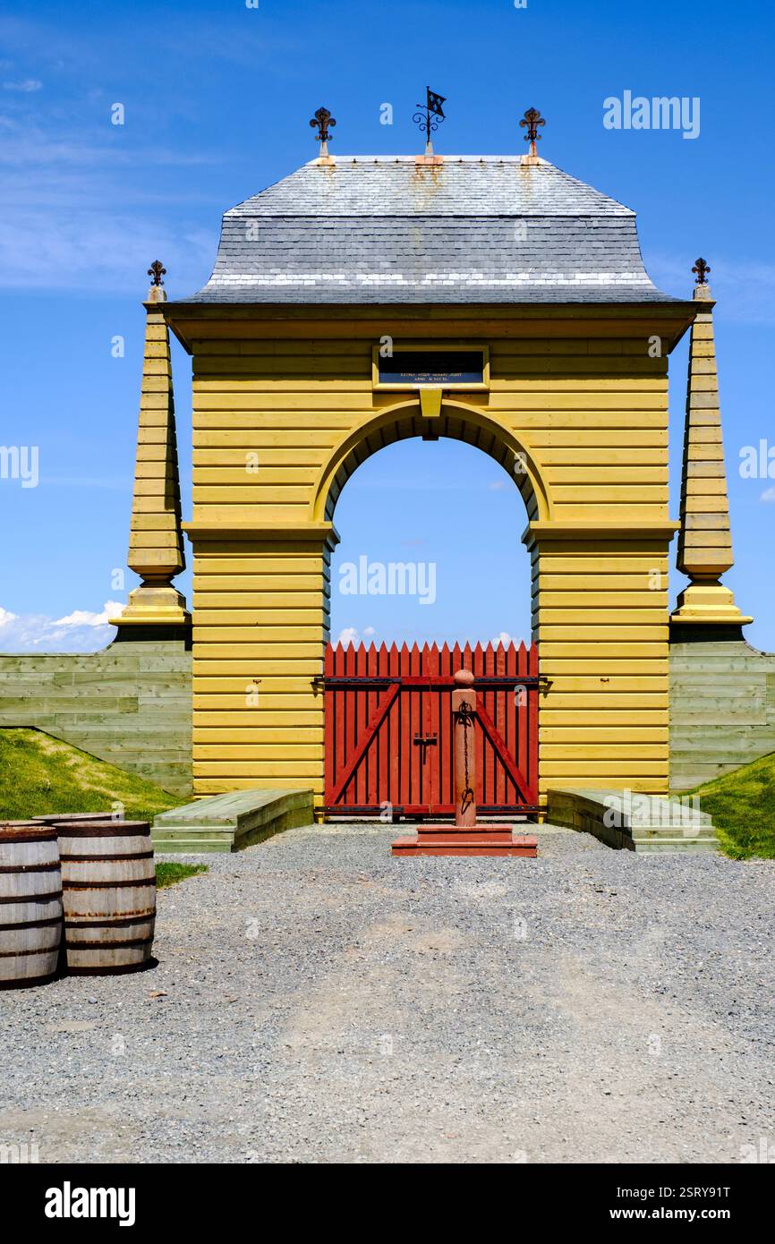 Fortress of Louisbourg National Site, fortified French colonial town ...