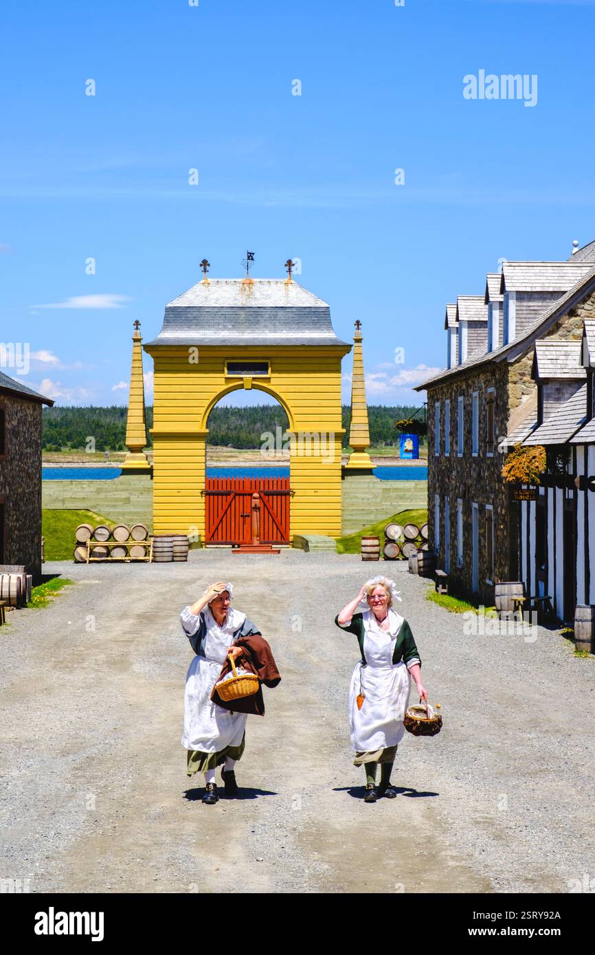 Fortress of Louisbourg National Site, fortified French colonial town ...