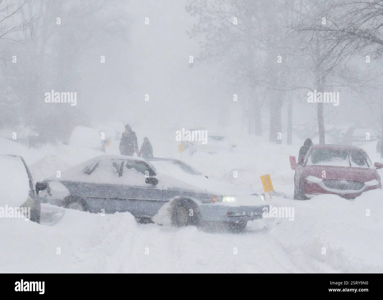 Quebec winter storm 2025 hi-res stock photography and images - Alamy