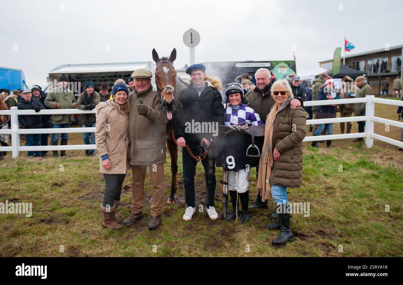 Larkhill , United Kingdom , Sunday 16th February 2025. Viroflay and ...