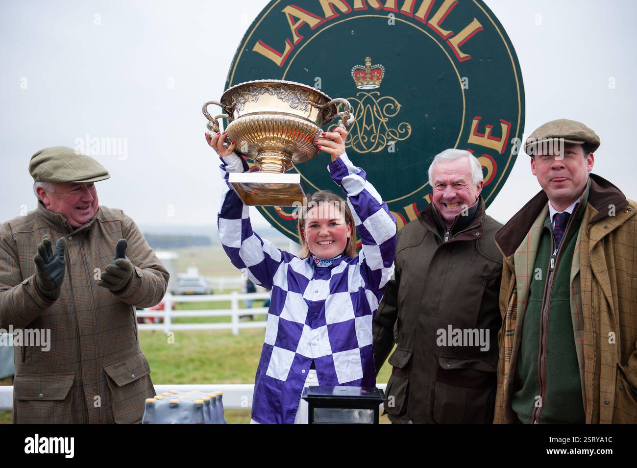 Larkhill , United Kingdom , Sunday 16th February 2025. Viroflay and ...