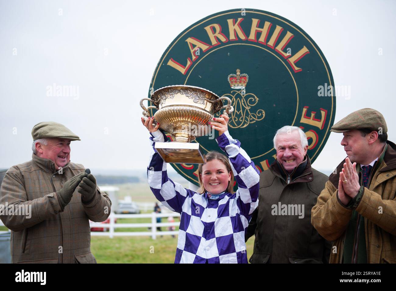 Larkhill , United Kingdom , Sunday 16th February 2025. Viroflay and ...