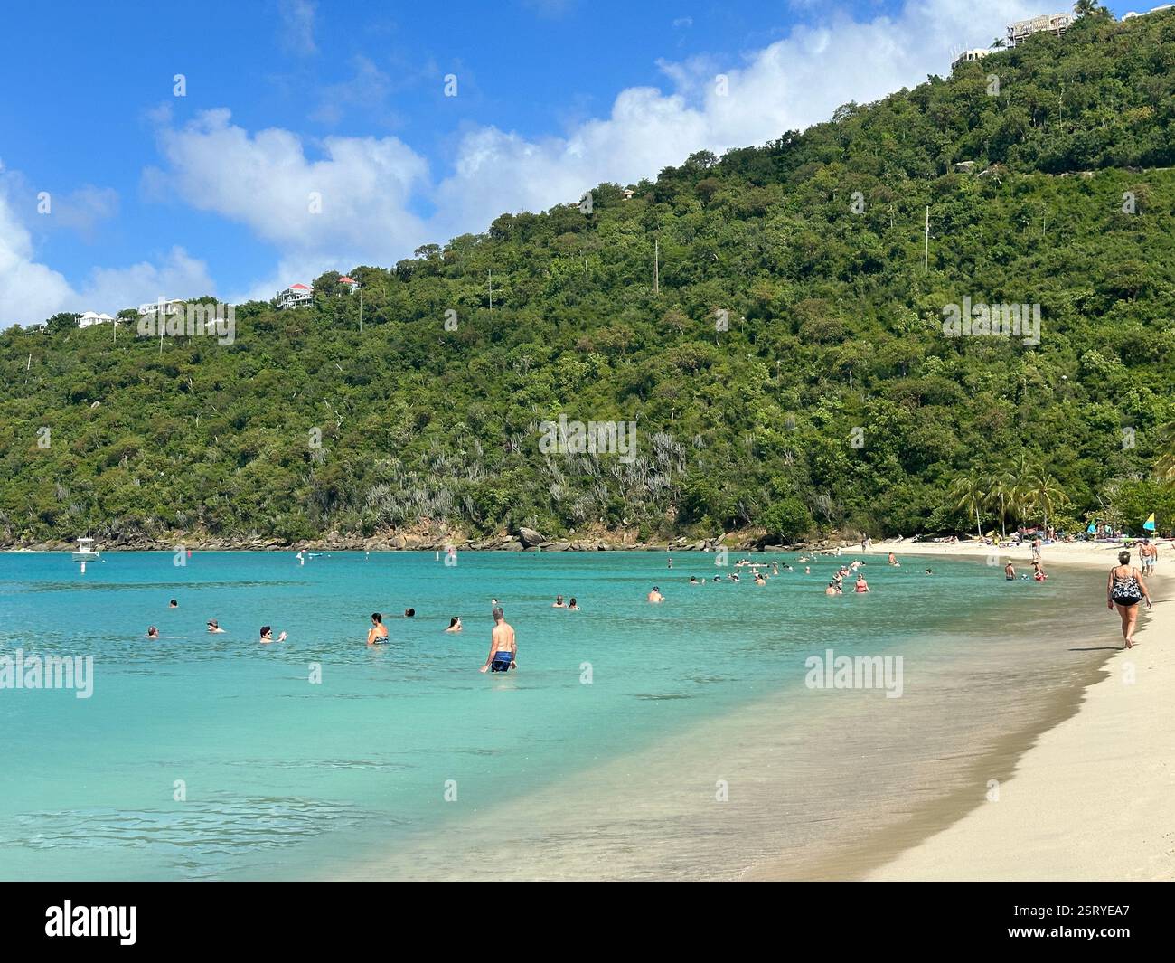Magens Bay Beach, St Thomas, United States Virgin Islands Stock Photo ...