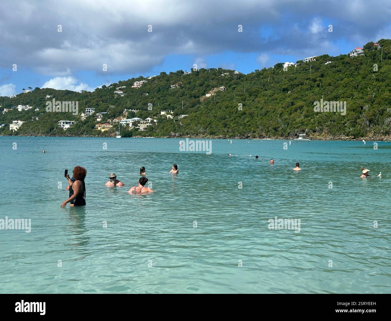 Magens Bay Beach, St Thomas, United States Virgin Islands Stock Photo ...