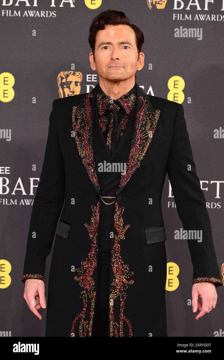 London, UK. 16 February 2025. David Tennant attending the 78th British ...