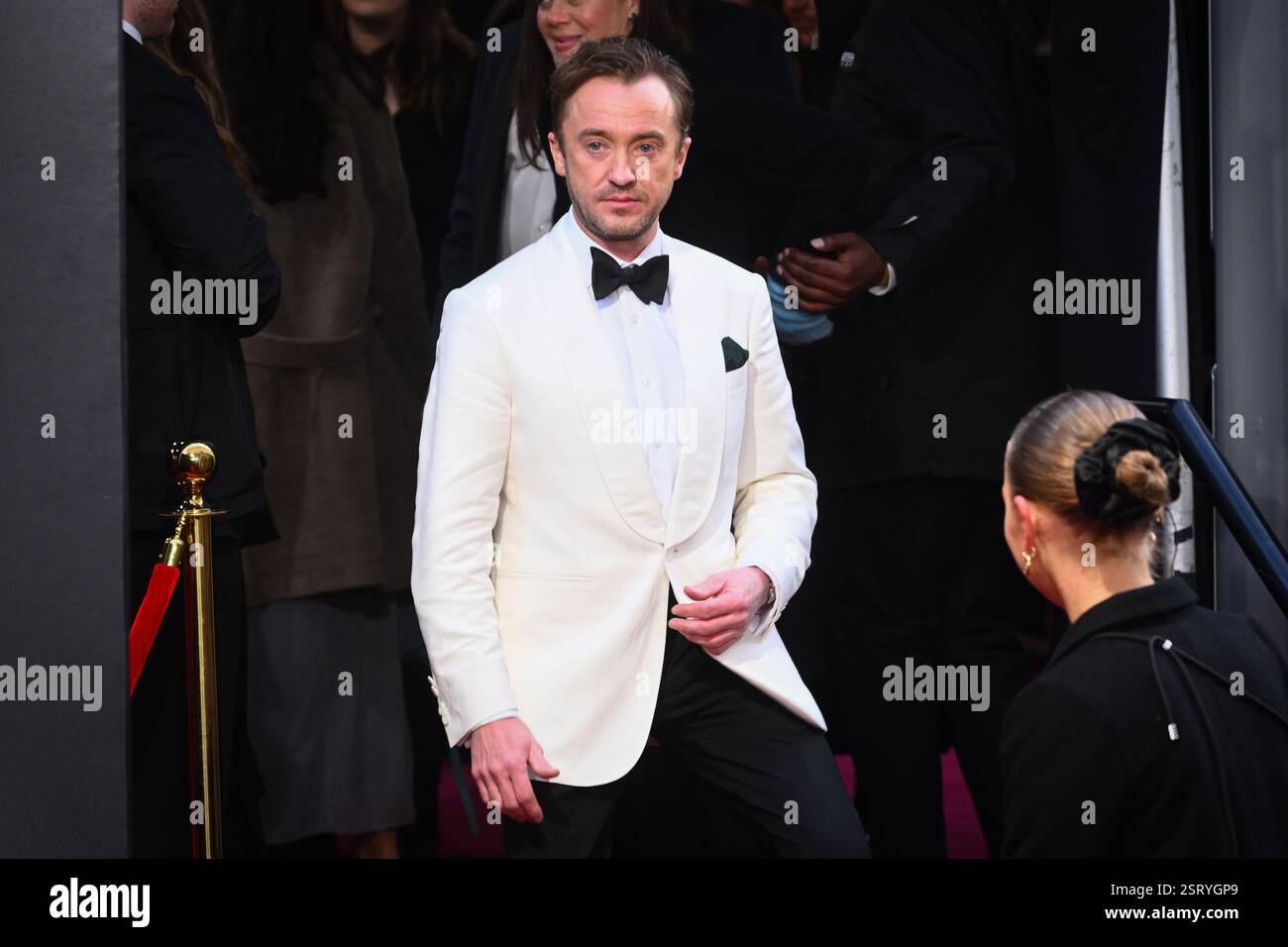 London, UK. 16 February 2025. Tom Felton attending the 78th British ...