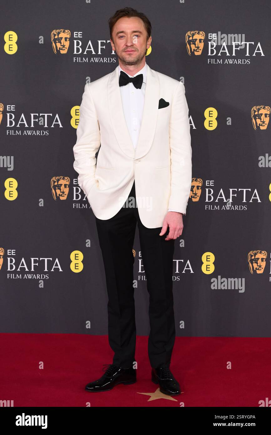 London, UK. 16 February 2025. Tom Felton attending the 78th British ...