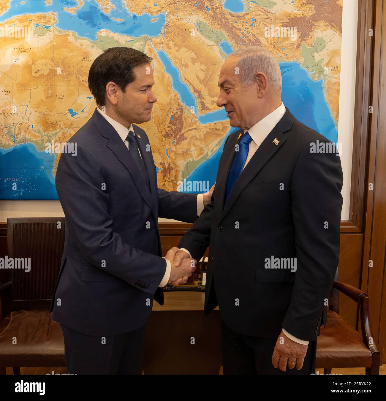 Secretary Marco Rubio meets with Israeli Prime Minister Benjamin ...