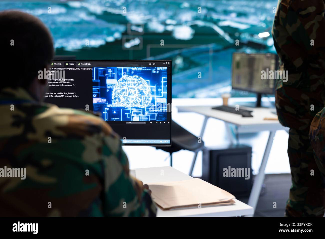 Professional monitors ai systems hi-res stock photography and images ...