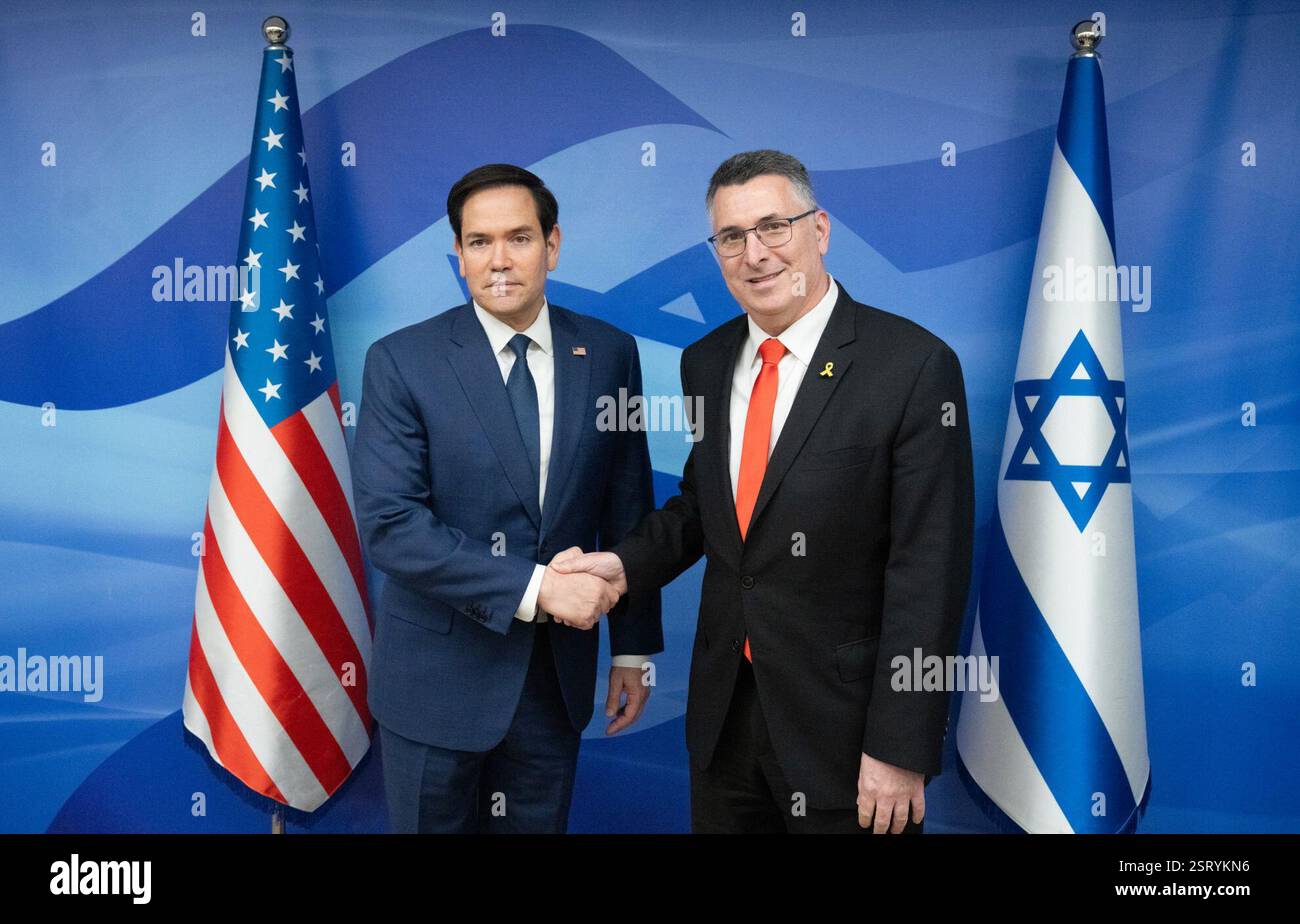 Gideon saar minister foreign hi-res stock photography and images - Alamy