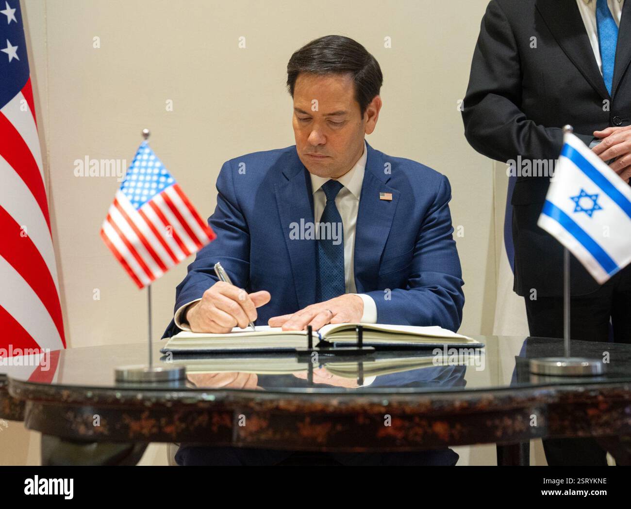 Secretary Marco Rubio meets with Israeli President Isaac Herzog in ...