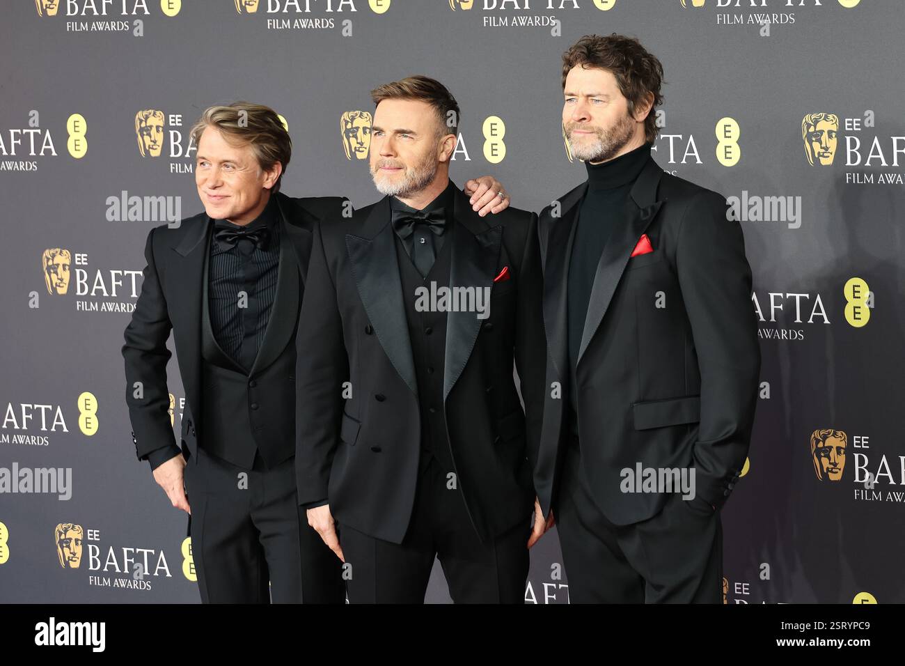 Mark Owen, Howard Donald and Gary Barlow of Take That, 2025 EE BAFTA ...