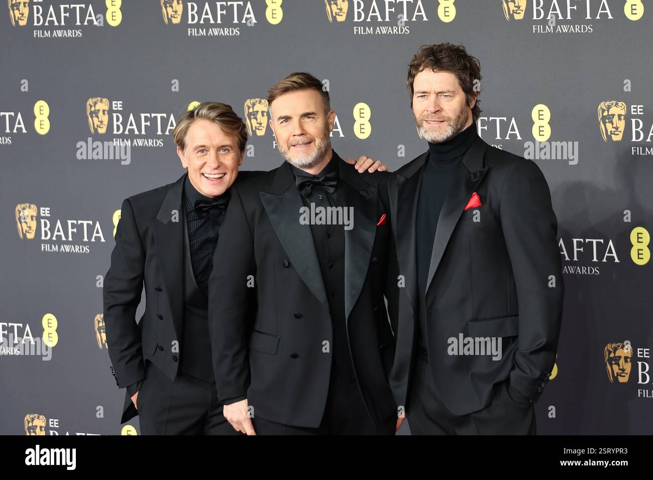 Mark Owen, Howard Donald and Gary Barlow of Take That, 2025 EE BAFTA ...