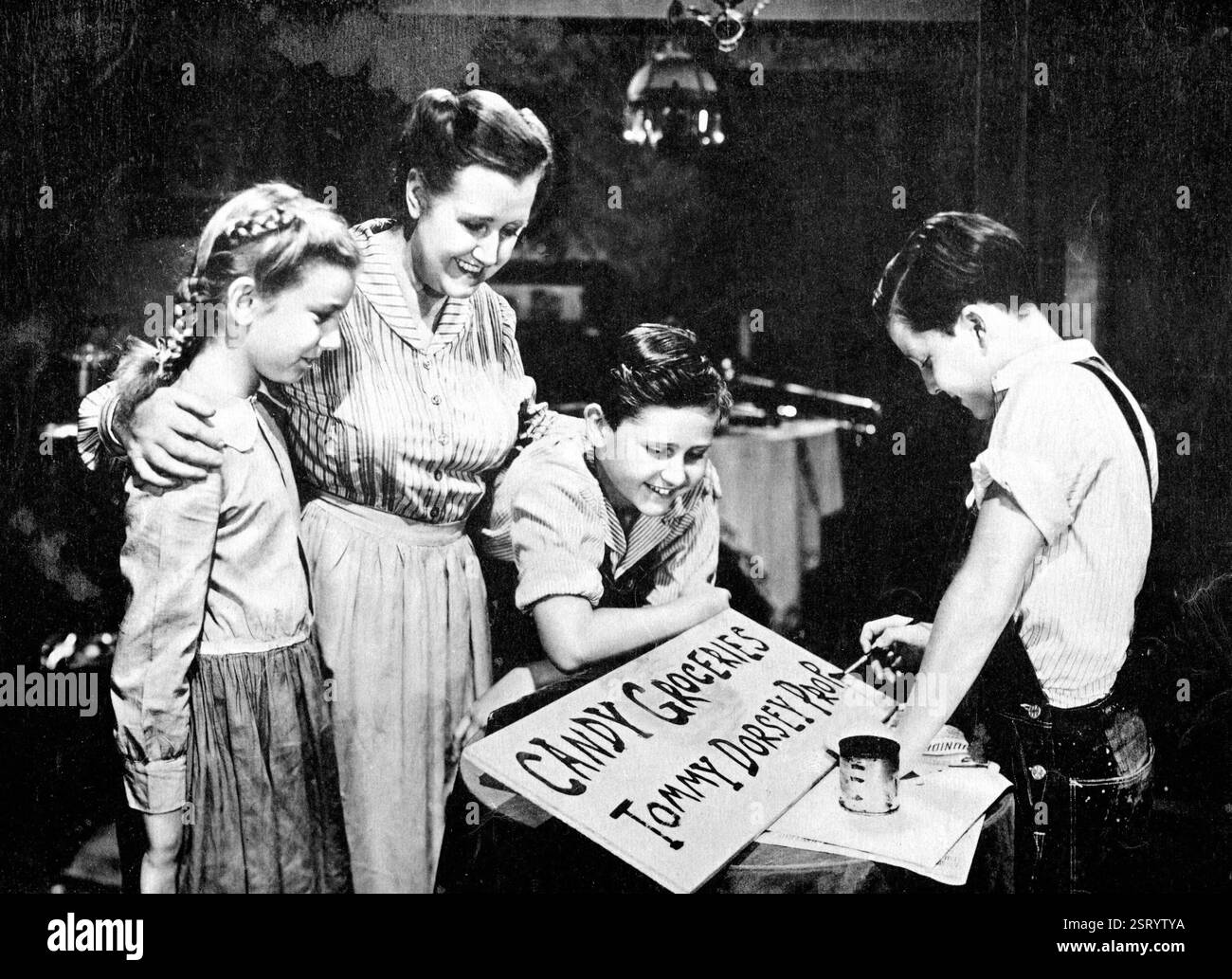 THE FABULOUS DORSEYS ANN CARTER, SARA ALLGOOD, BUZ BUCKLEY, BOBBY WARDE ...