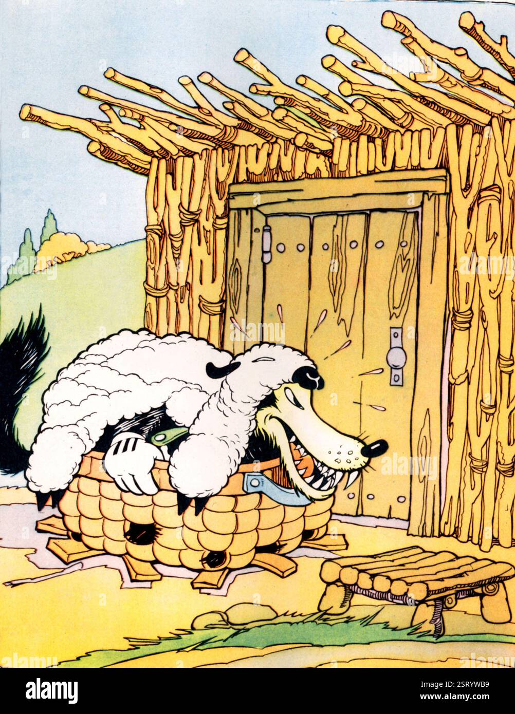 THREE LITTLE PIGS THE BIG BAD WOLf who terrorises the Three Little Pigs ...