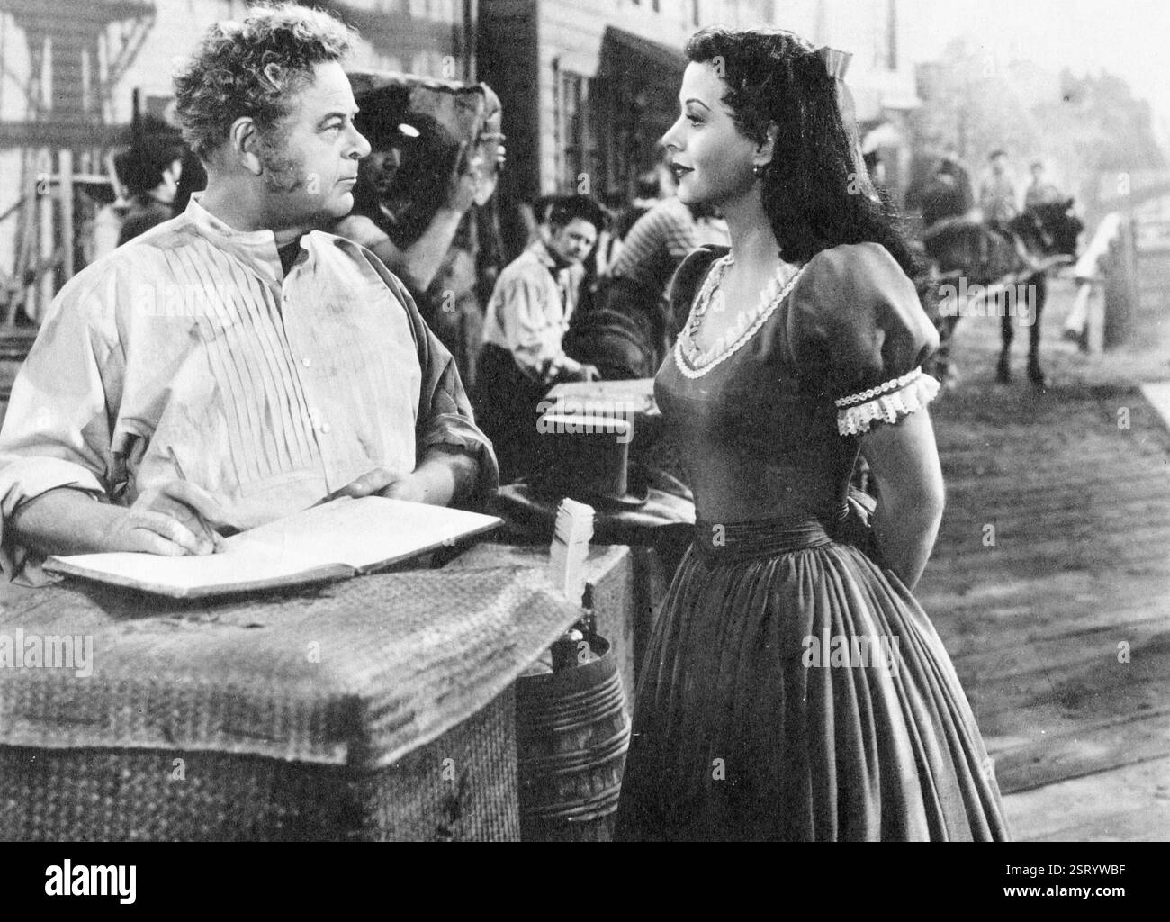 THE STRANGE WOMAN GENE LOCKHART, HEDY LAMARR THE STRANGE WOMAN Date ...