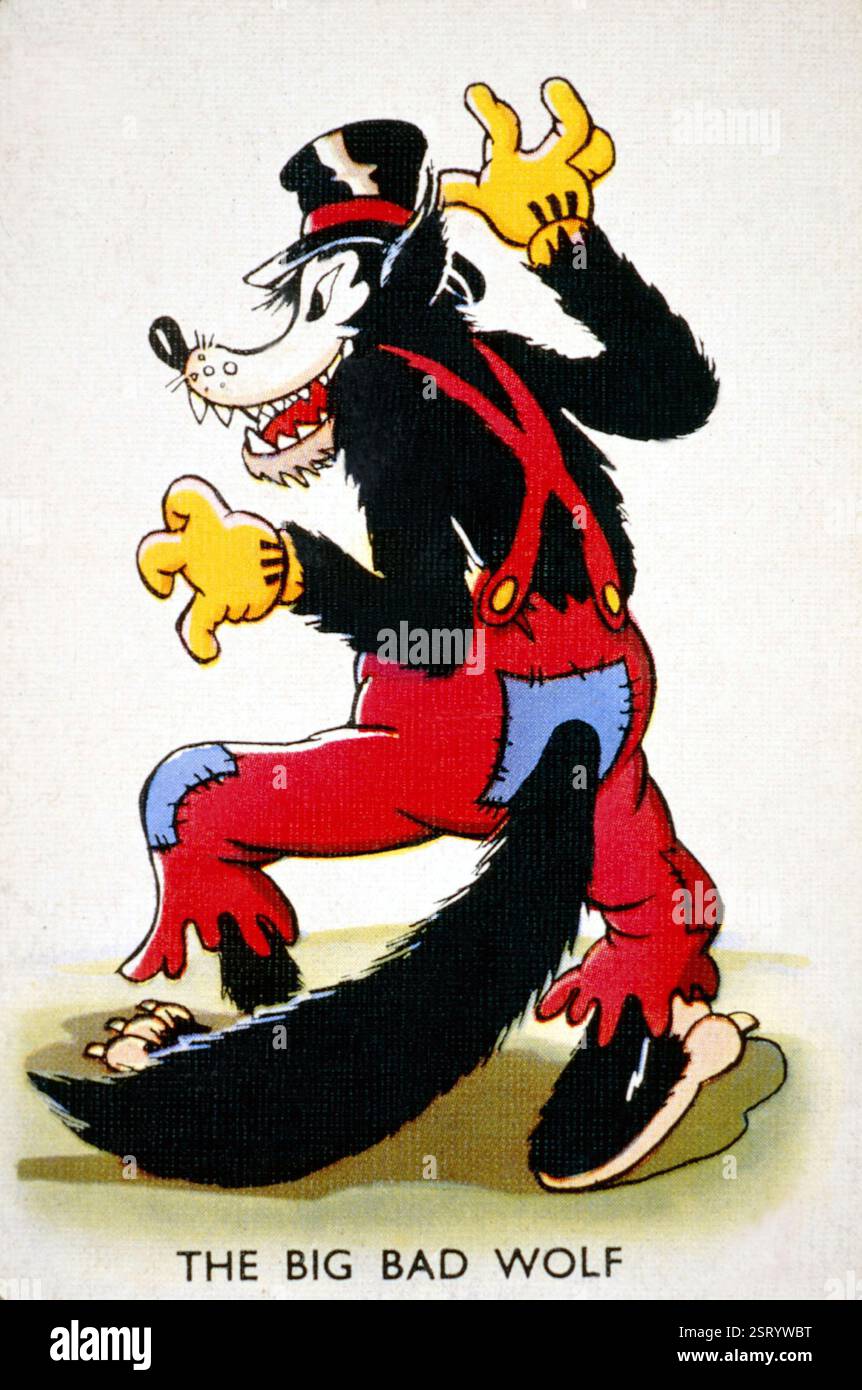 THREE LITTLE PIGS THE BIG BAD WOLF who terrorises the Three Little Pigs ...