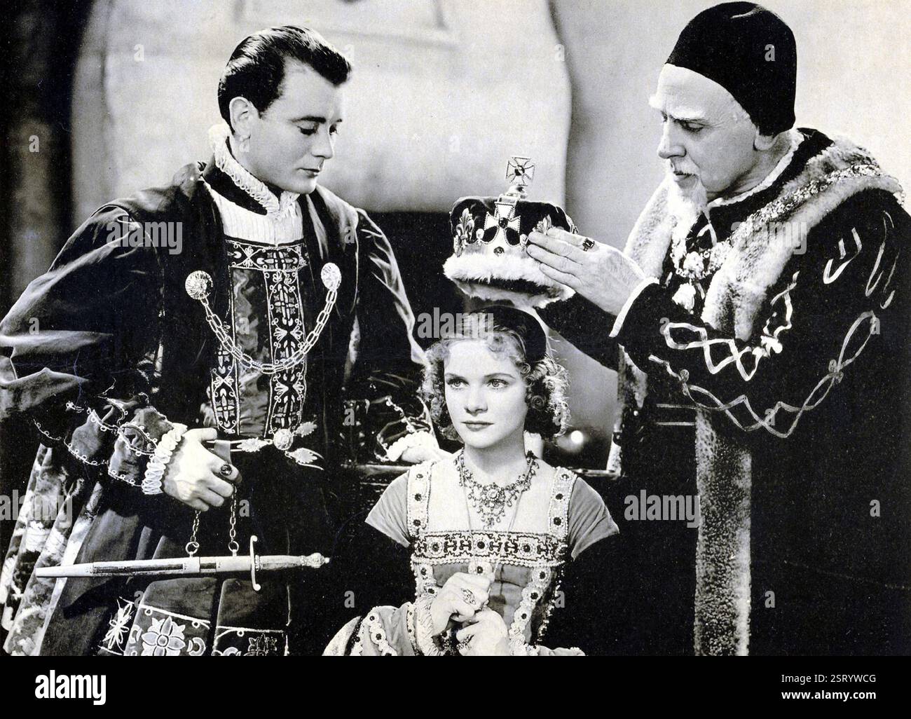 TUDOR ROSE from left - JOHN MILLS as Lord Dudley, NOVA PILBEAM as Lady ...
