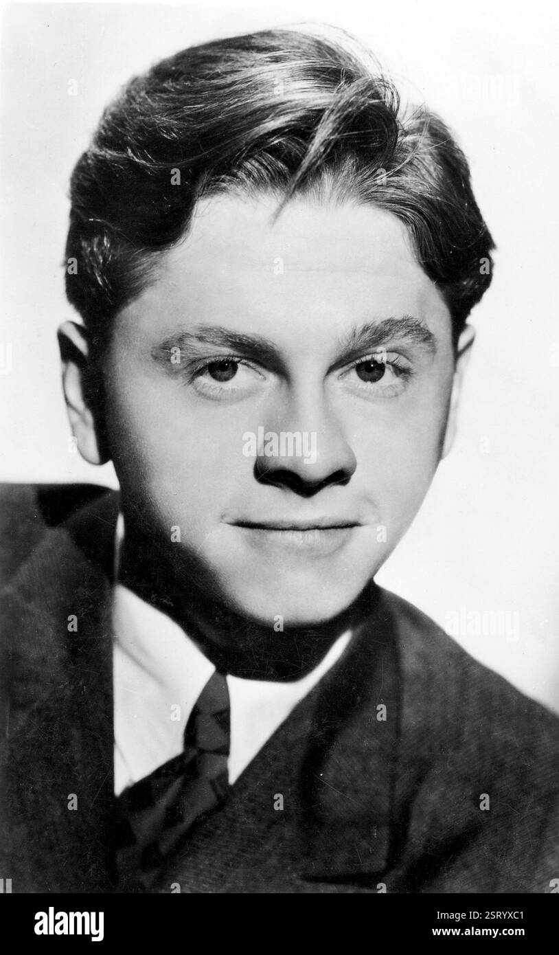 MICKEY ROONEY American Child Star and Comic Actor Date: 1920 Stock ...