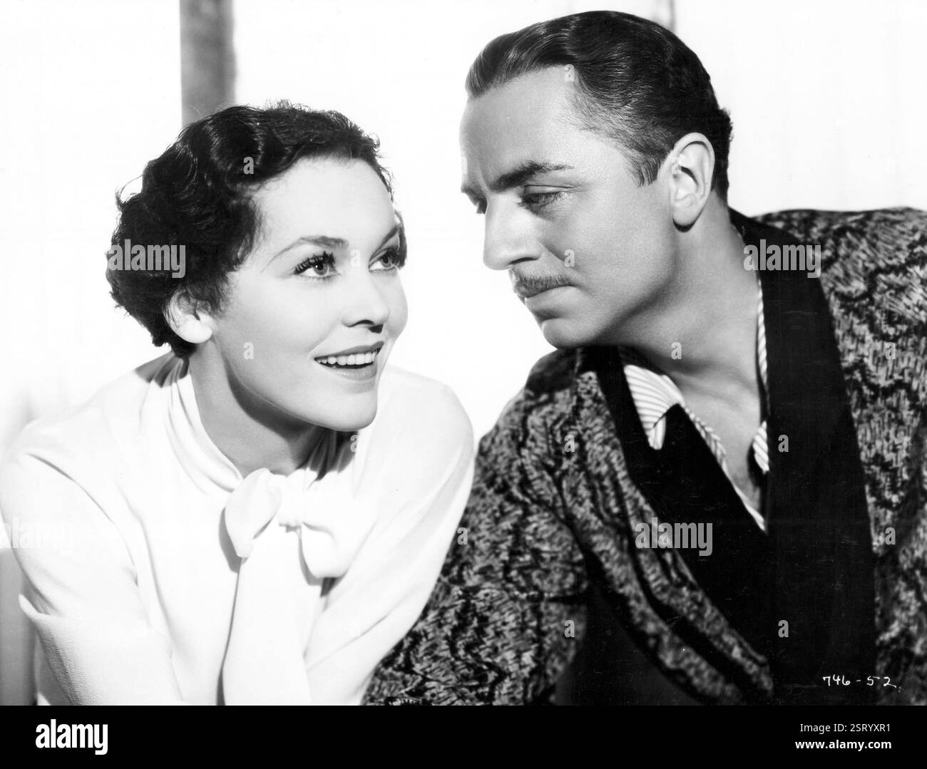 THE THIN MAN [US 1934] MAUREEN O'SULLIVAN, WILLIAM POWELL THE THIN MAN ...