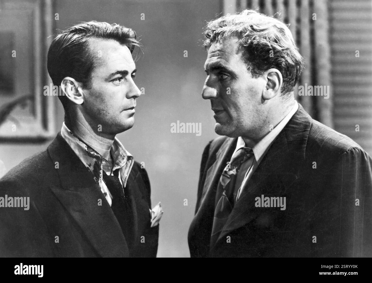 BLUE DAHLIA ALAN LADD, WILLIAM BENDIX BLUE DAHLIA Date: 1946 Stock ...