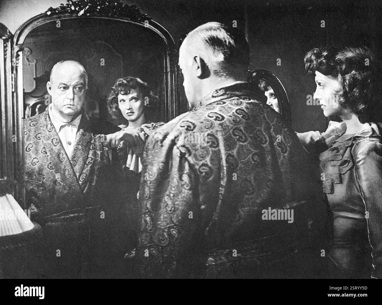 RUTHLESS SYDNEY GREENSTREET, LUCILLE BREMER RUTHLESS Date: 1948 Stock Photo - Alamy