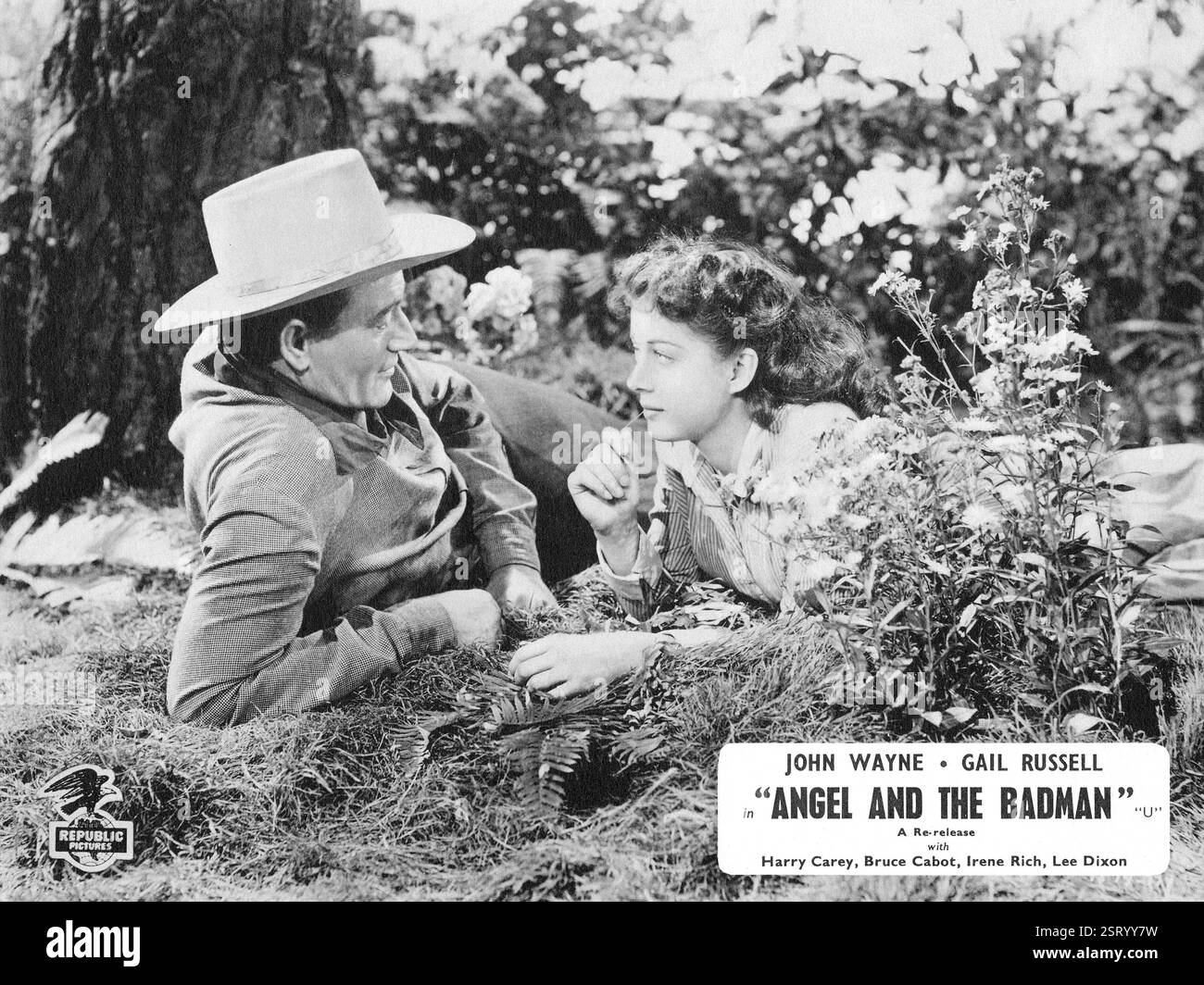ANGEL AND THE BAD MAN JOHN WAYNE, GAIL RUSSELL ANGEL AND THE BAD MAN ...