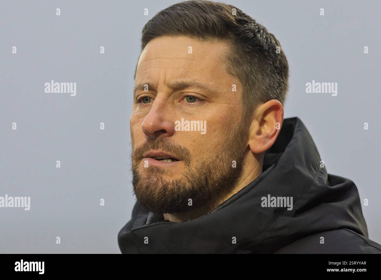 Hartlepool United's manager Anthony Limbrick during the Vanarama ...