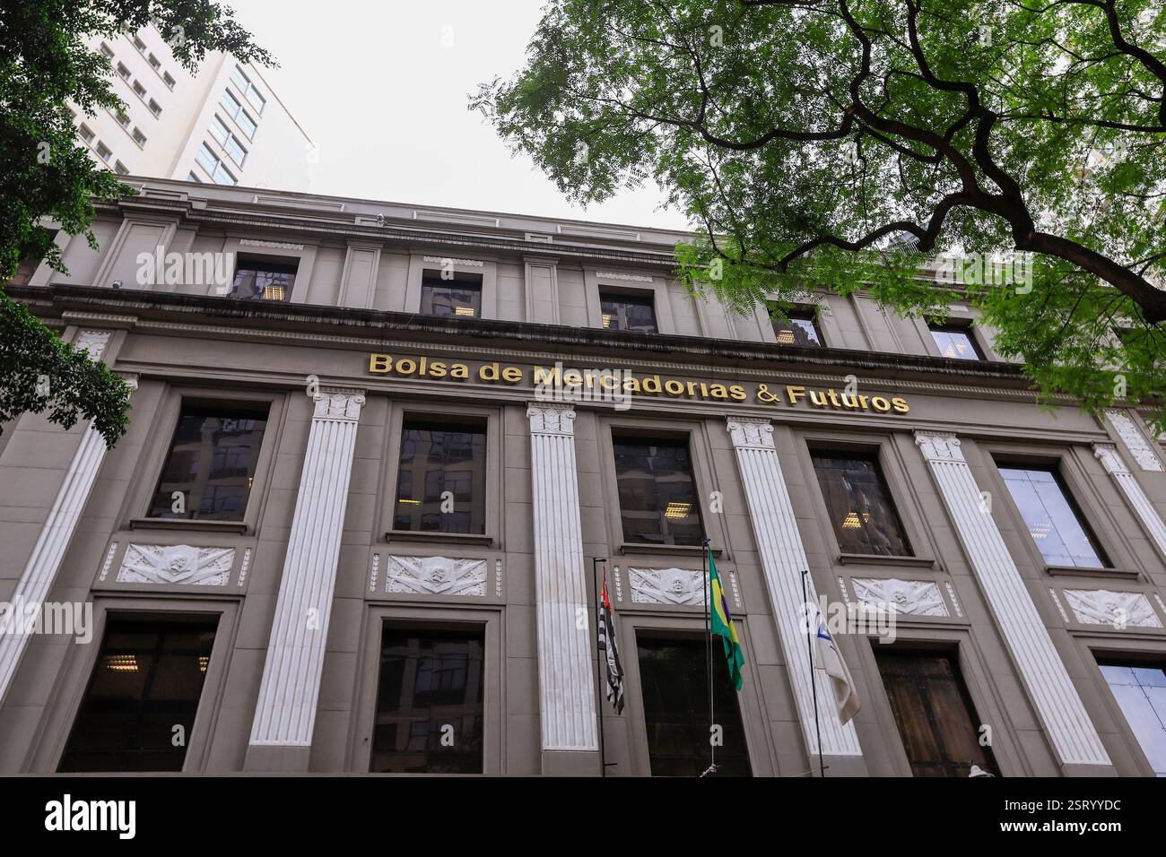 Sao Paulo, Brazil - nov 09, 2019 - Facade of the B3, a Stock Exchange ...