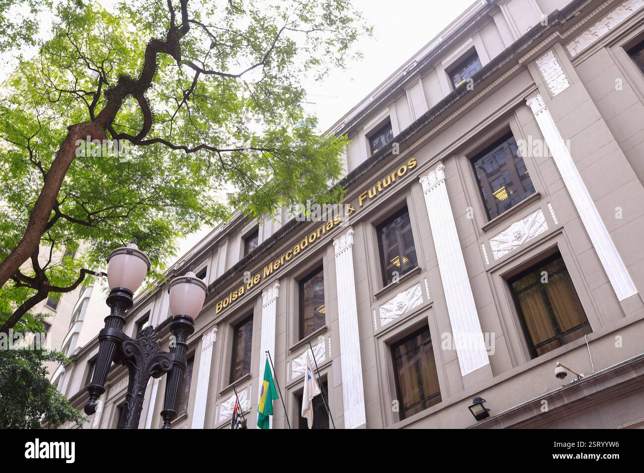 Sao Paulo, Brazil - nov 09, 2019 - Facade of the B3, a Stock Exchange ...