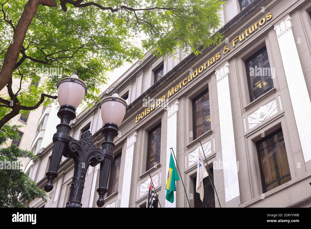 Sao Paulo, Brazil - nov 09, 2019 - Facade of the B3, a Stock Exchange ...