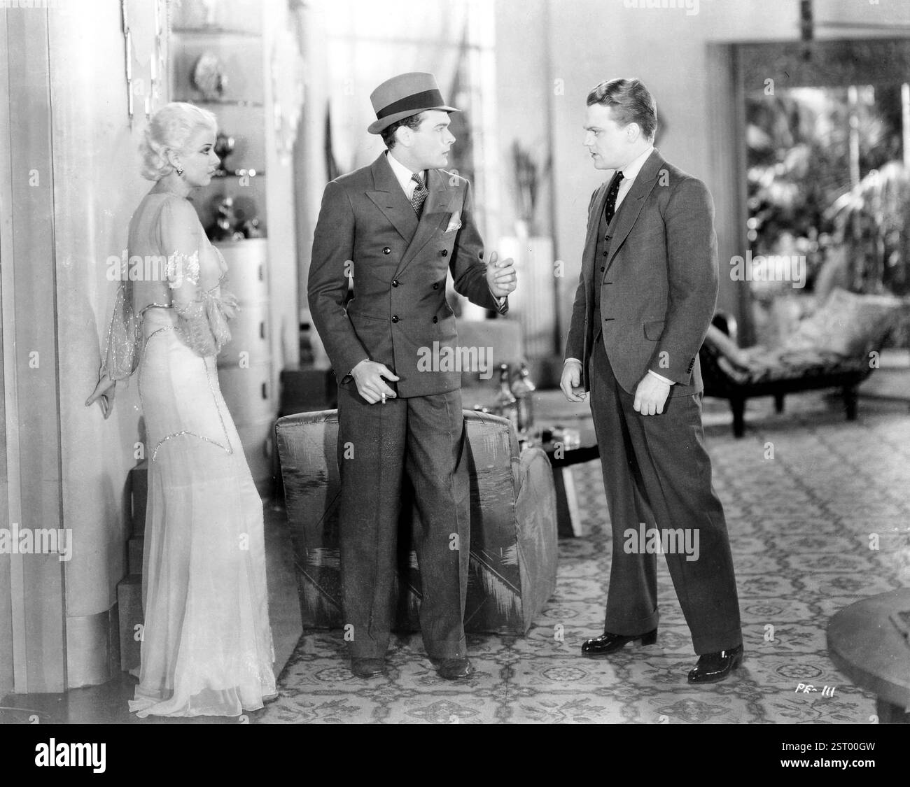 THE PUBLIC ENEMY JEAN HARLOW, EDWARD WOODS, JAMES CAGNEY THE PUBLIC ...