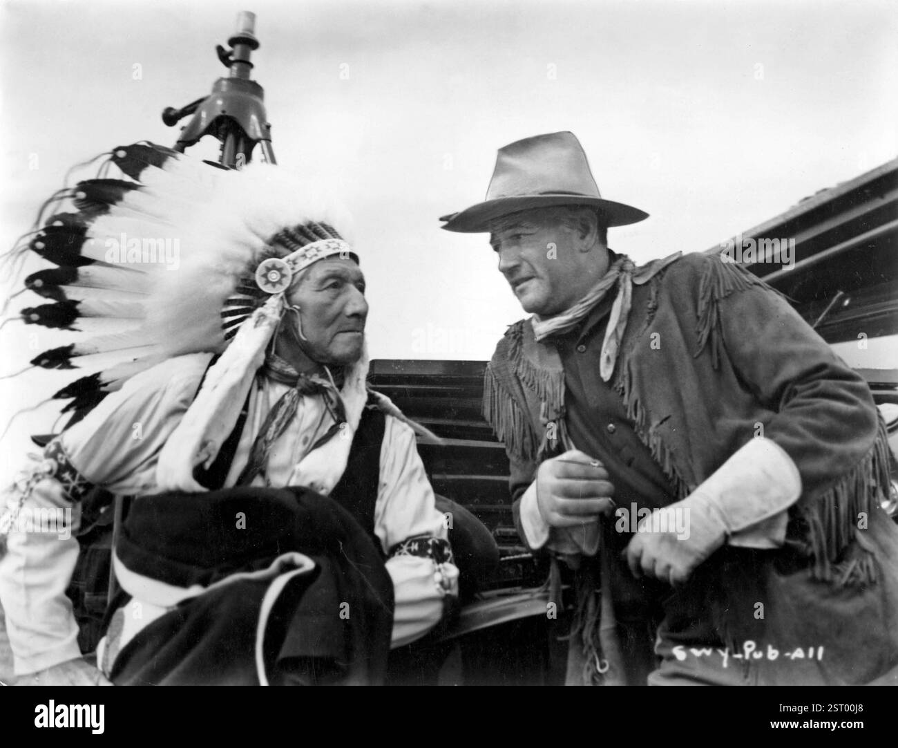 SHE WORE A YELLOW RIBBON CHIEF JOHN BIG TREE Date: 1949 Stock Photo - Alamy