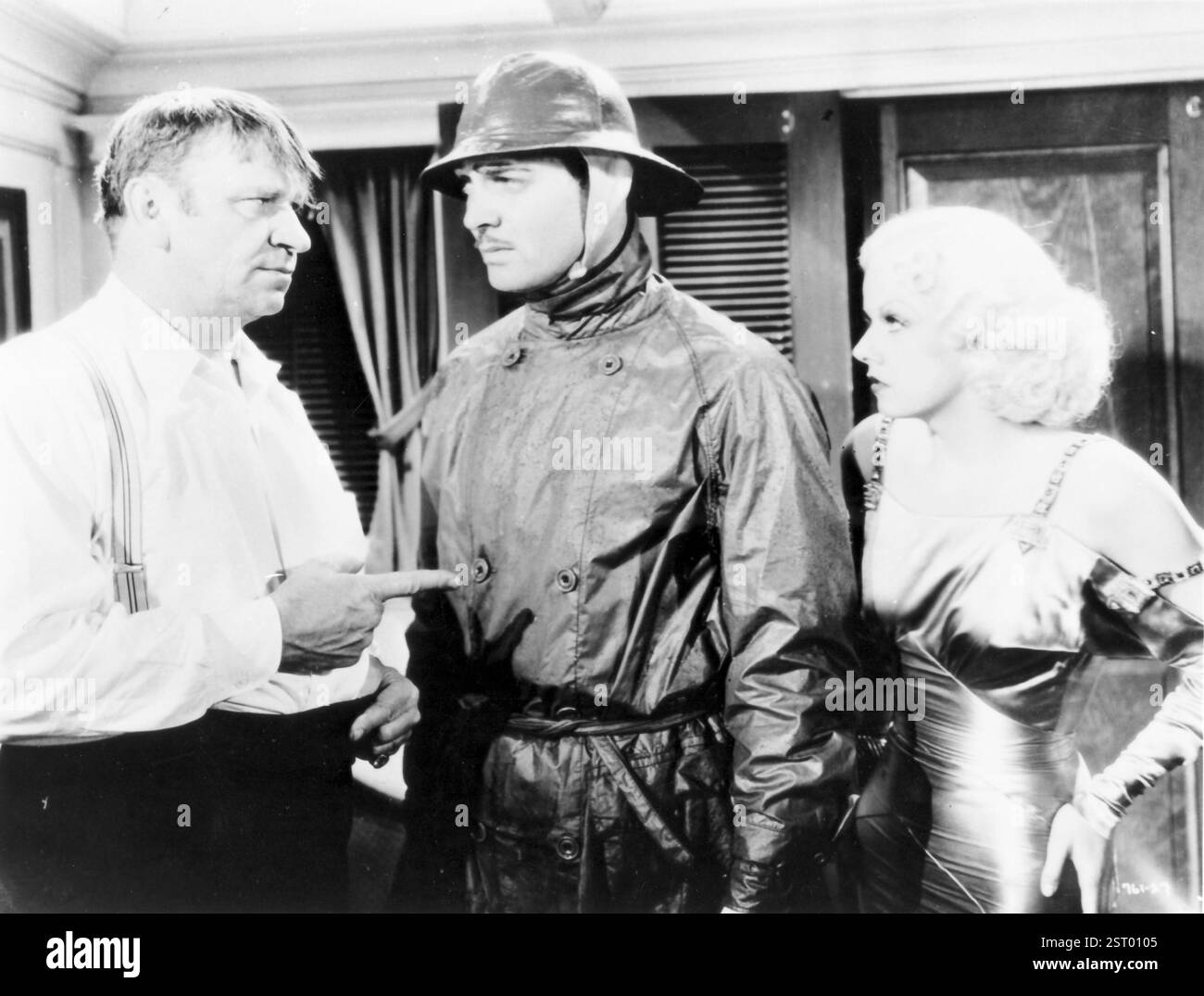 CHINA SEAS WALLACE BEERY, CLARK GABLE, JEAN HARLOW Date: 1935 Stock ...