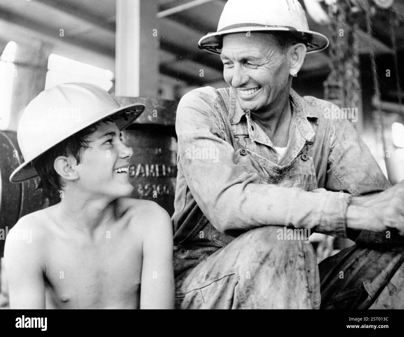 LOUISIANA STORY JOSEPH BOUDREAUX, FRANK HARDY Date: 1948 Stock Photo ...