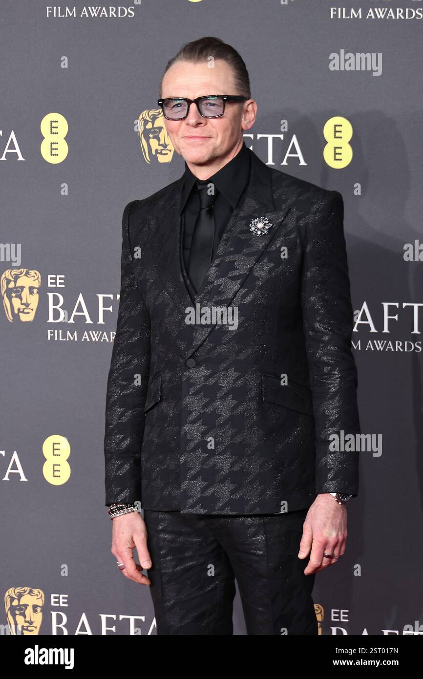 Simon Pegg, 2025 EE BAFTA Film Awards, The Royal Festival Hall ...