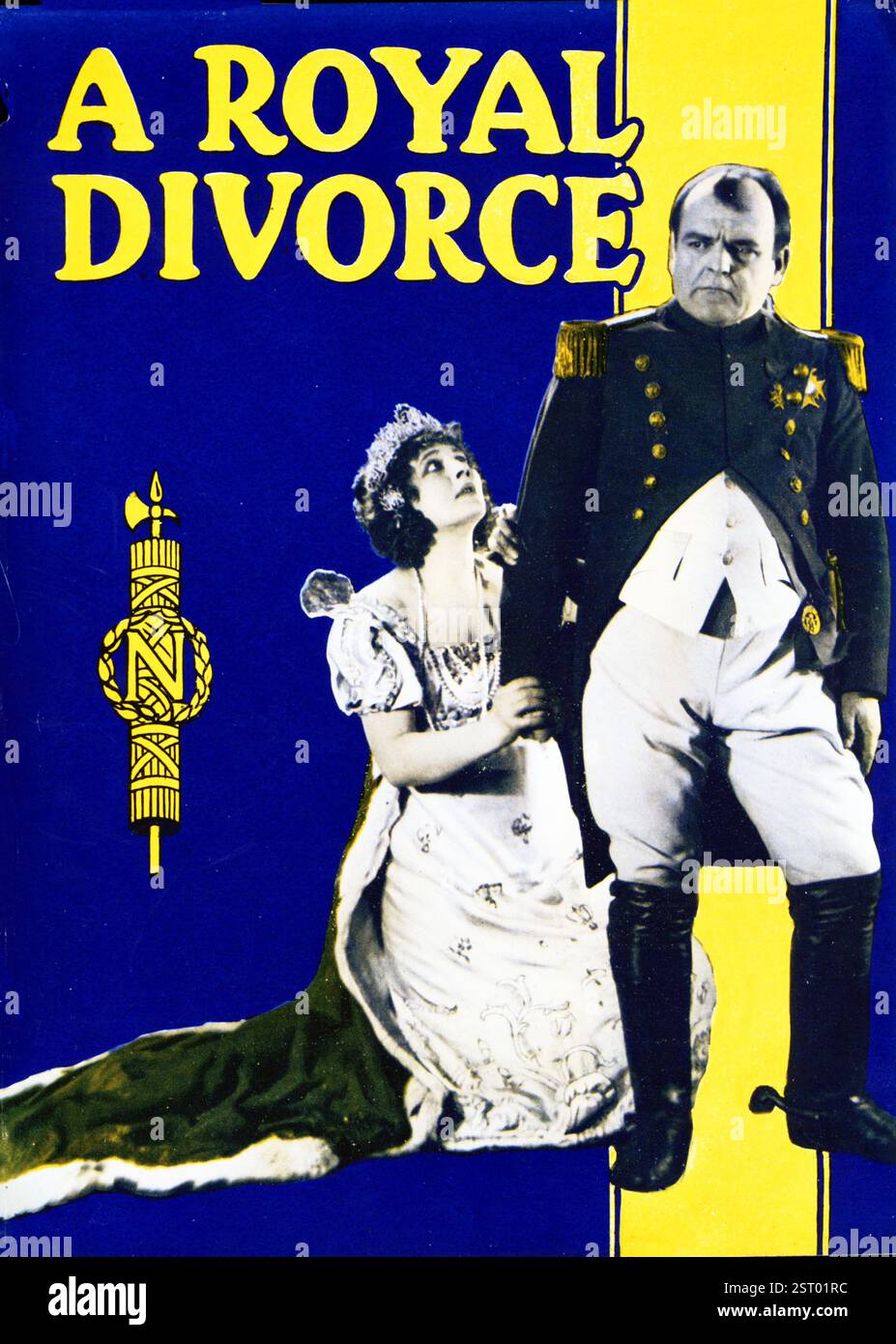 A ROYAL DIVORCE GERTRUDE MC COY as Josephine, GWYLIM EVANS as Napoleon ...