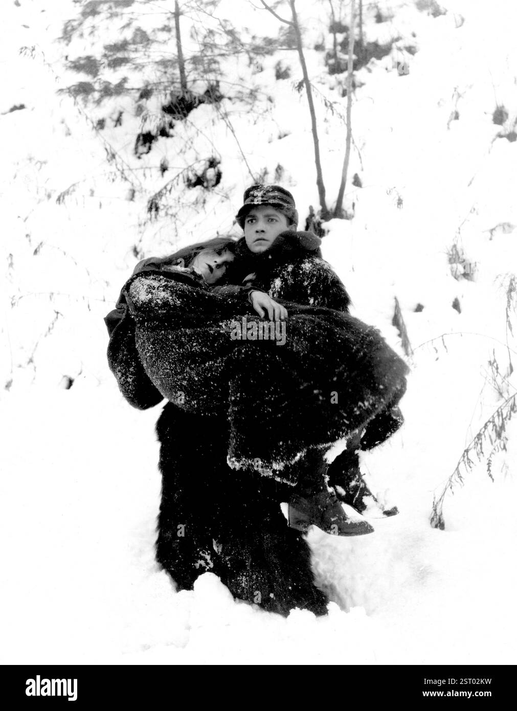 WAY DOWN EAST RICHARD BARTHELMESS, LILLIAN GISH Date: 1920 Stock Photo ...