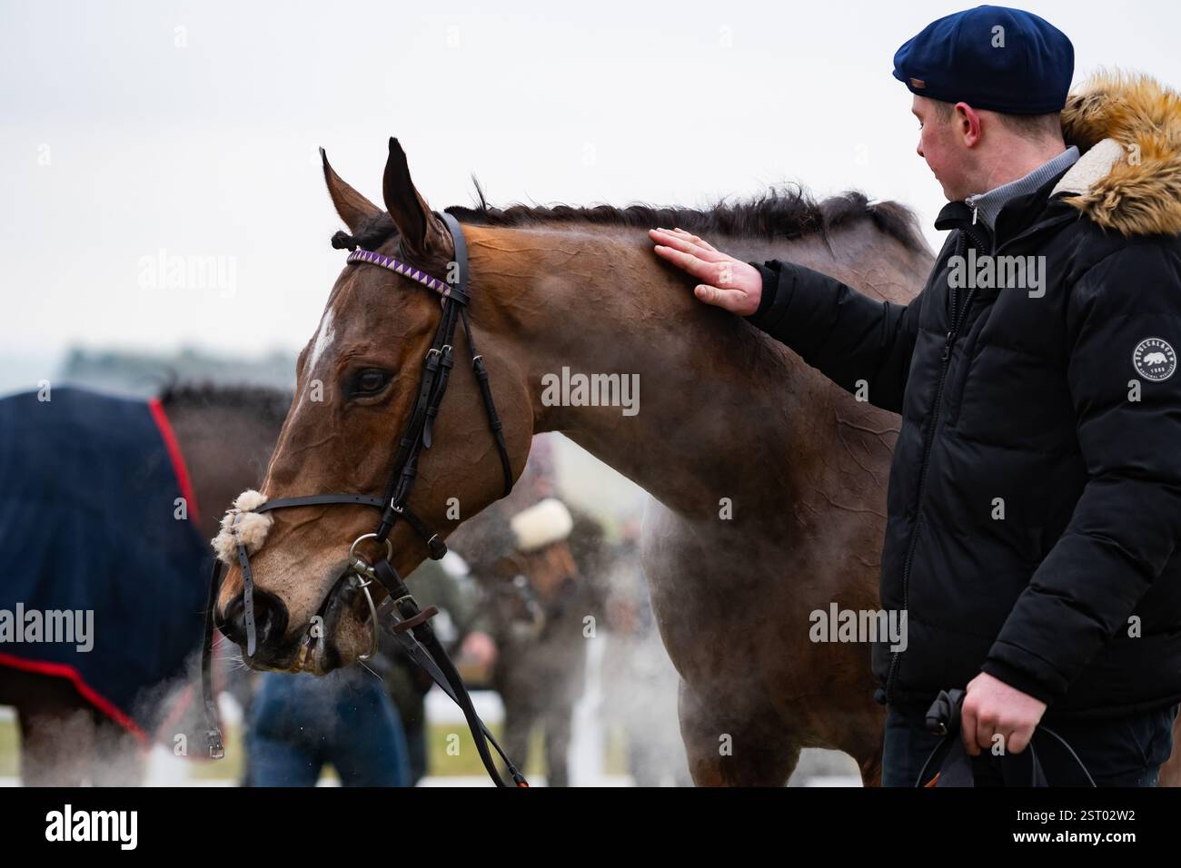 Larkhill , United Kingdom , Sunday 16th February 2025. Viroflay and ...