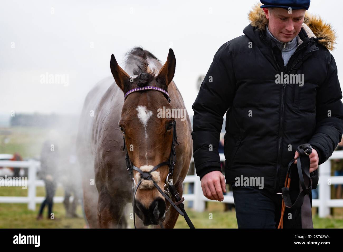 Larkhill , United Kingdom , Sunday 16th February 2025. Viroflay and ...