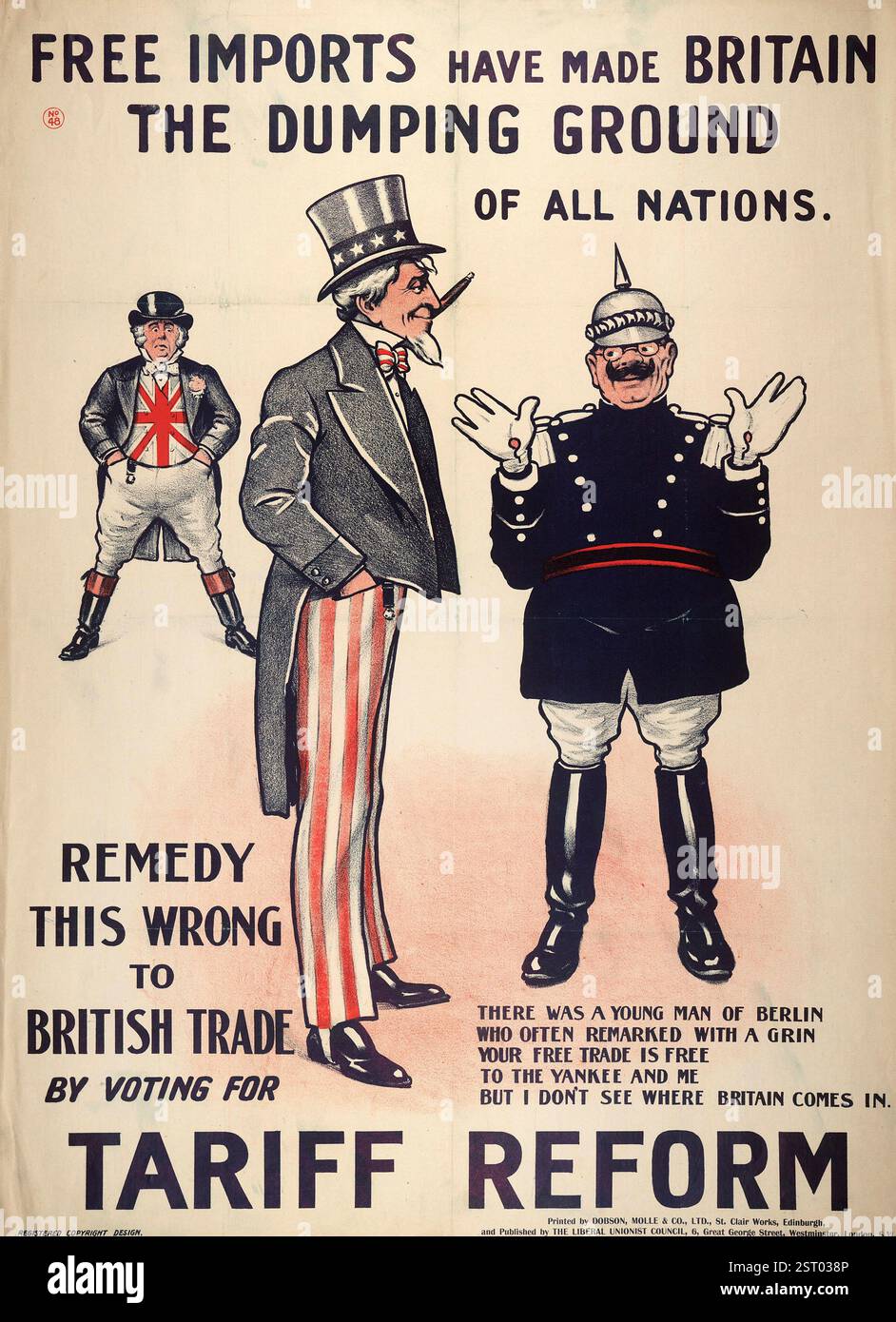 Free imports have made Britain the dumping ground of all nations ...