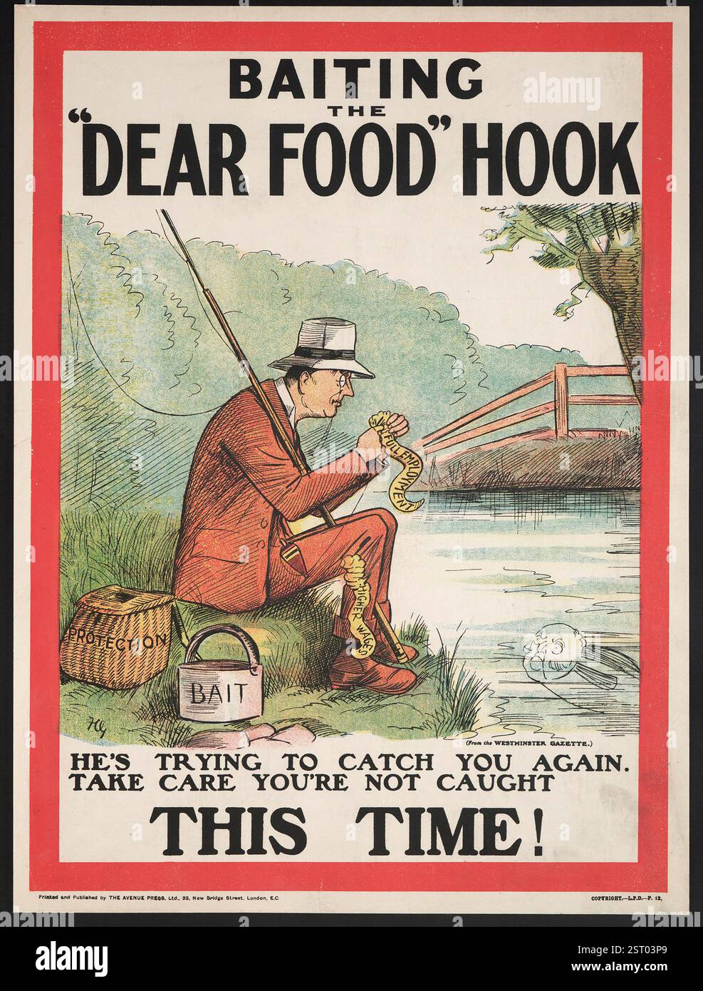 Baiting the 'Dear Food' Hook "He's trying to catch you again"- poster ...