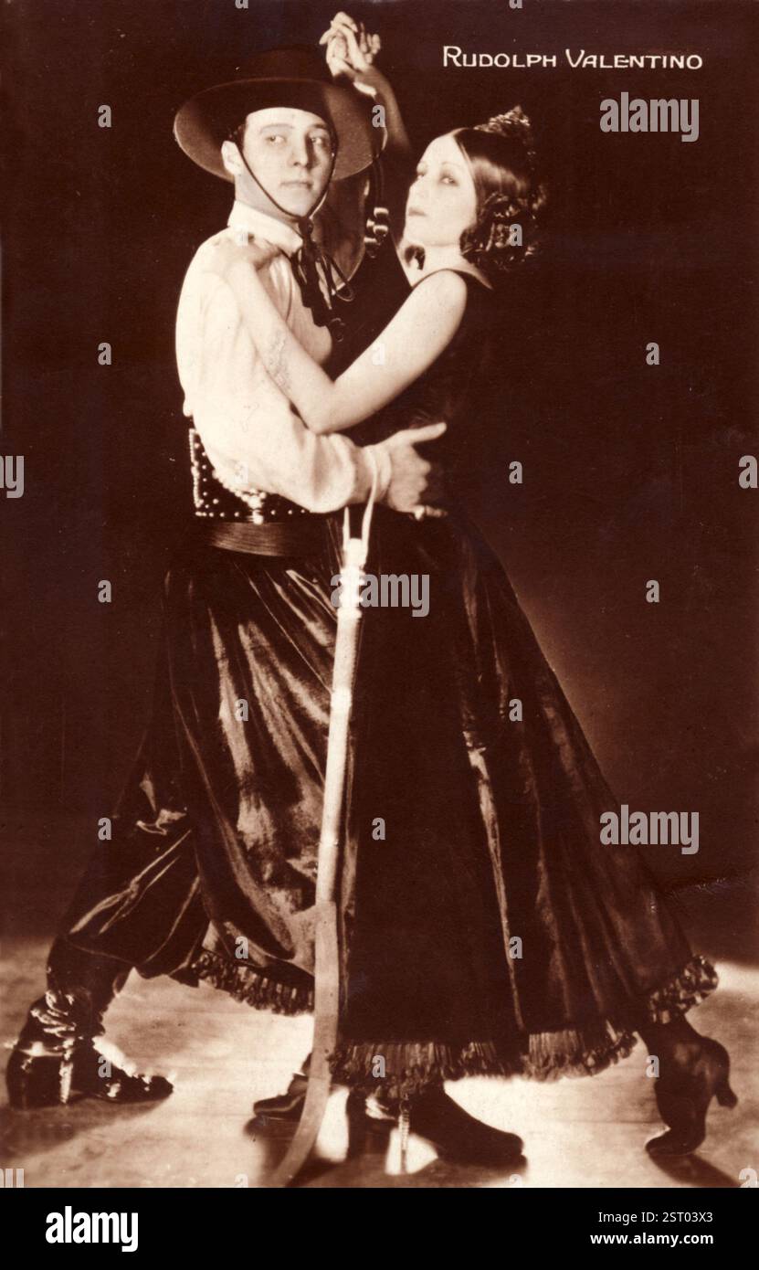 Rudolph valentino natacha rambova hi-res stock photography and images ...