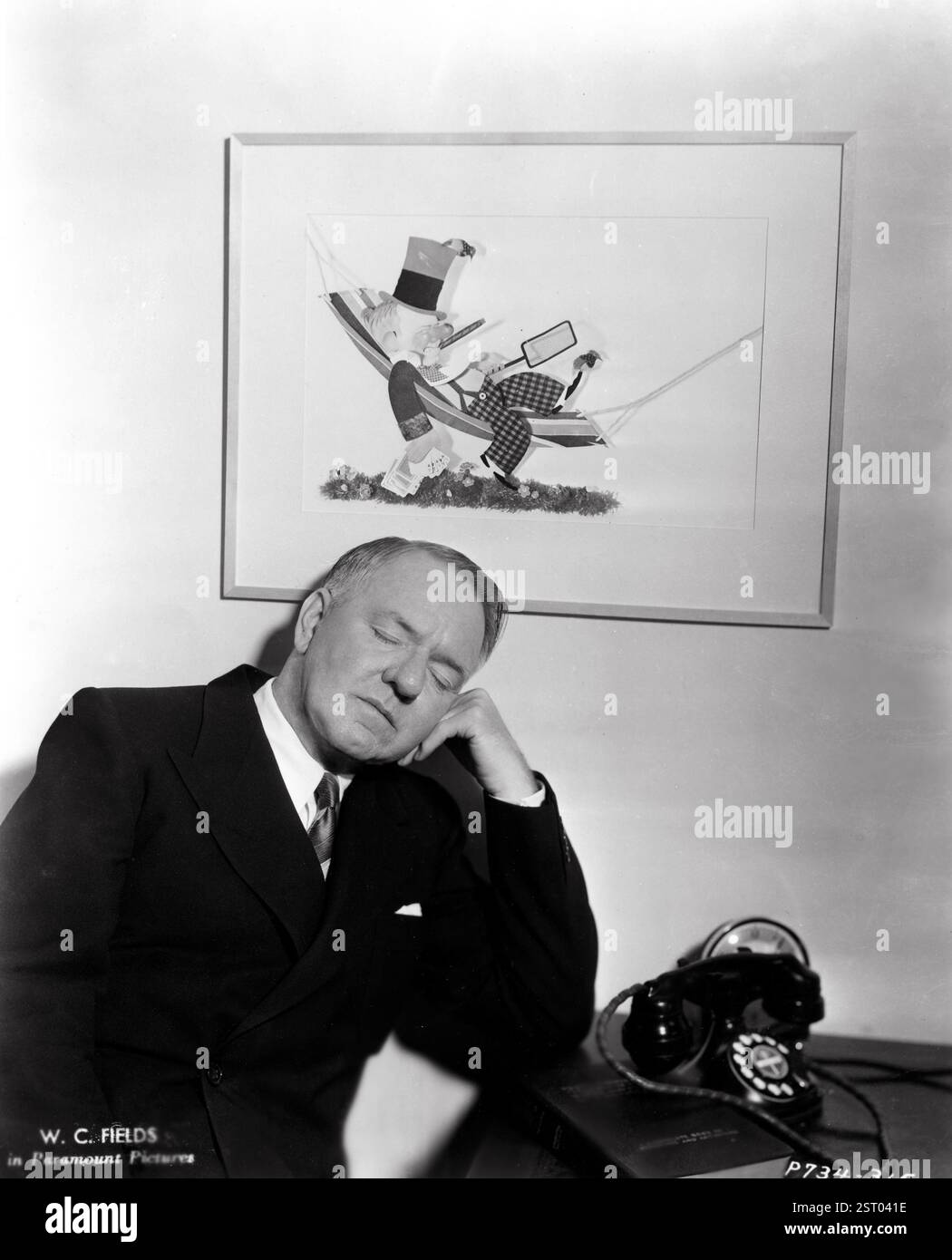 W.C. FIELDS American actor and comedian W.C. FIELDS Date: 1946 Stock ...
