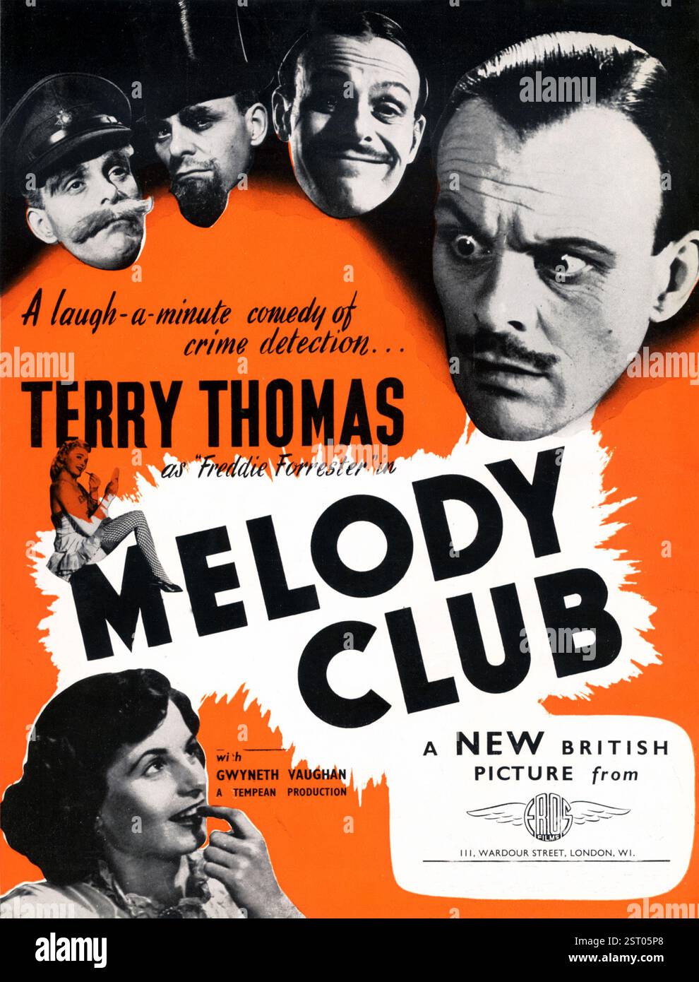 MELODY CLUB TERRY THOMAS, GWYNETH VAUGHAN MELODY CLUB Date: 1949 Stock ...