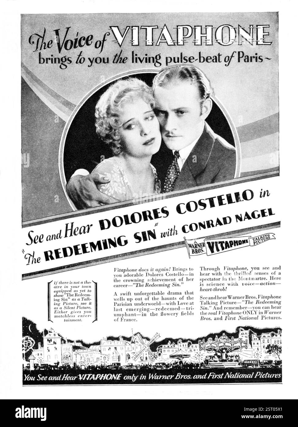 THE REDEEMING SIN DOLORES COSTELLO, CONRAD NAGEL THE REDEEMING SIN Date ...