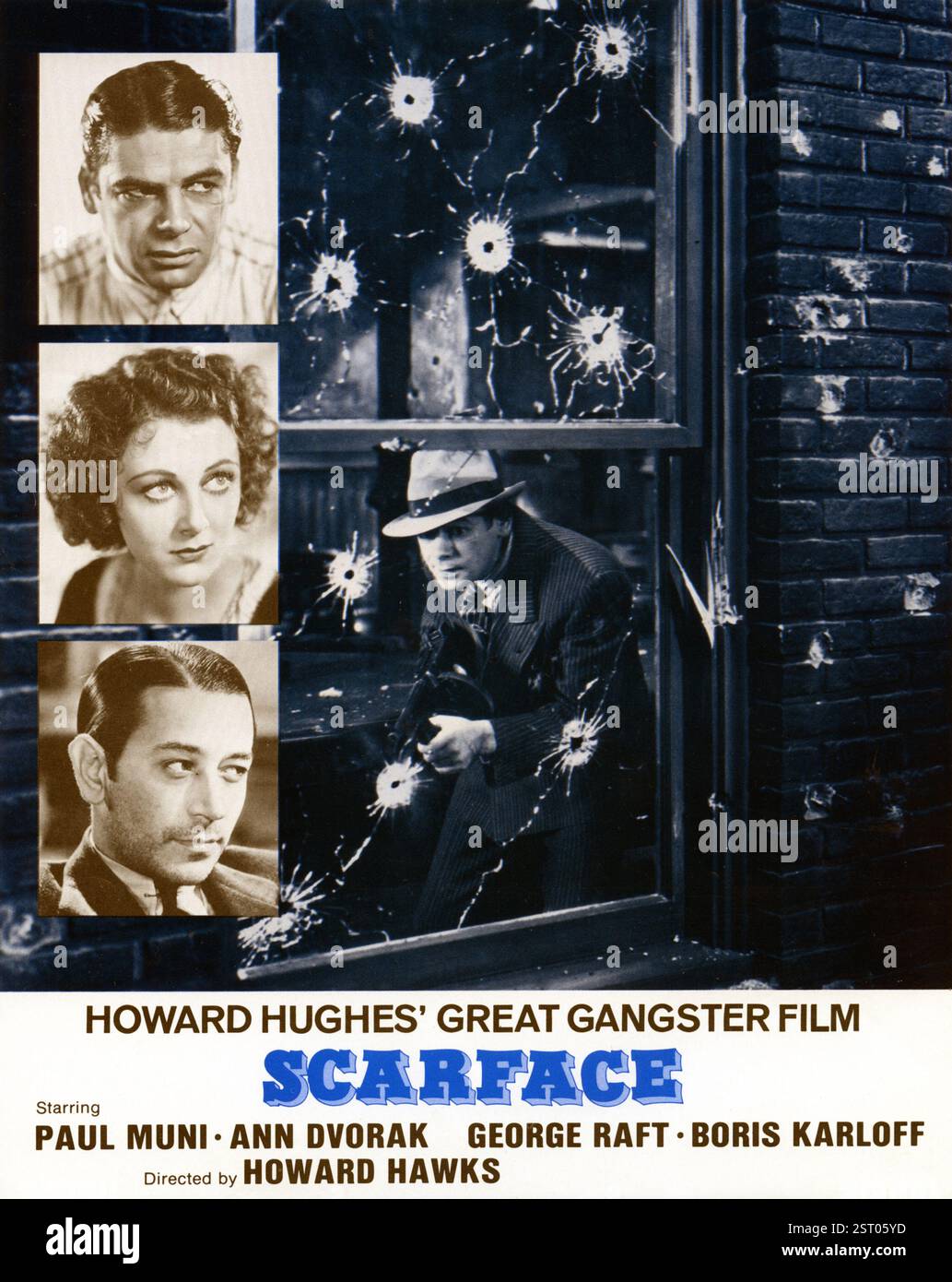 SCARFACE PAUL MUNI Date: 1932 Stock Photo - Alamy
