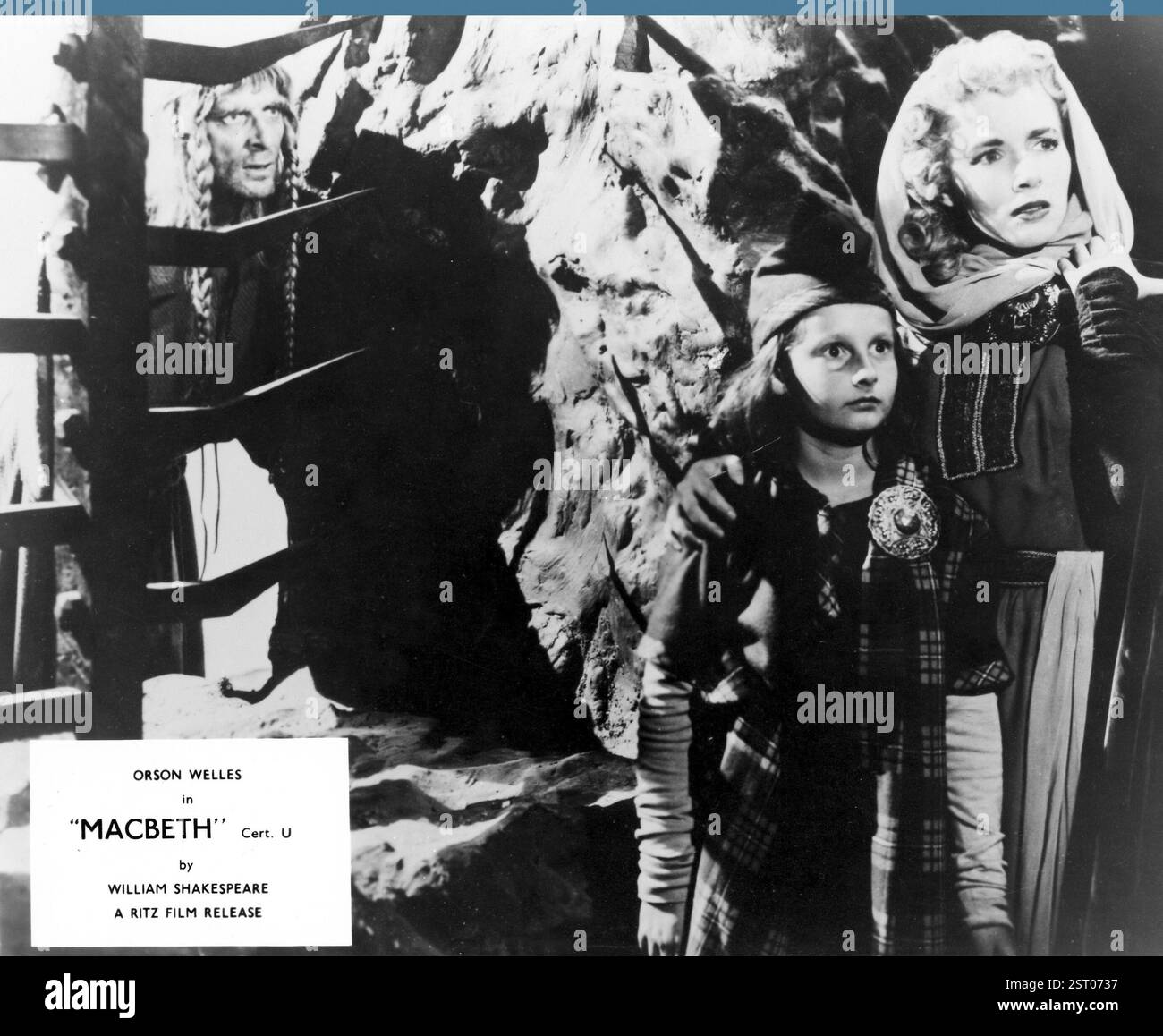 MACBETH [US 1948] ALAN NAPIER, PEGGY WEBBER as Lady MacDuff ...