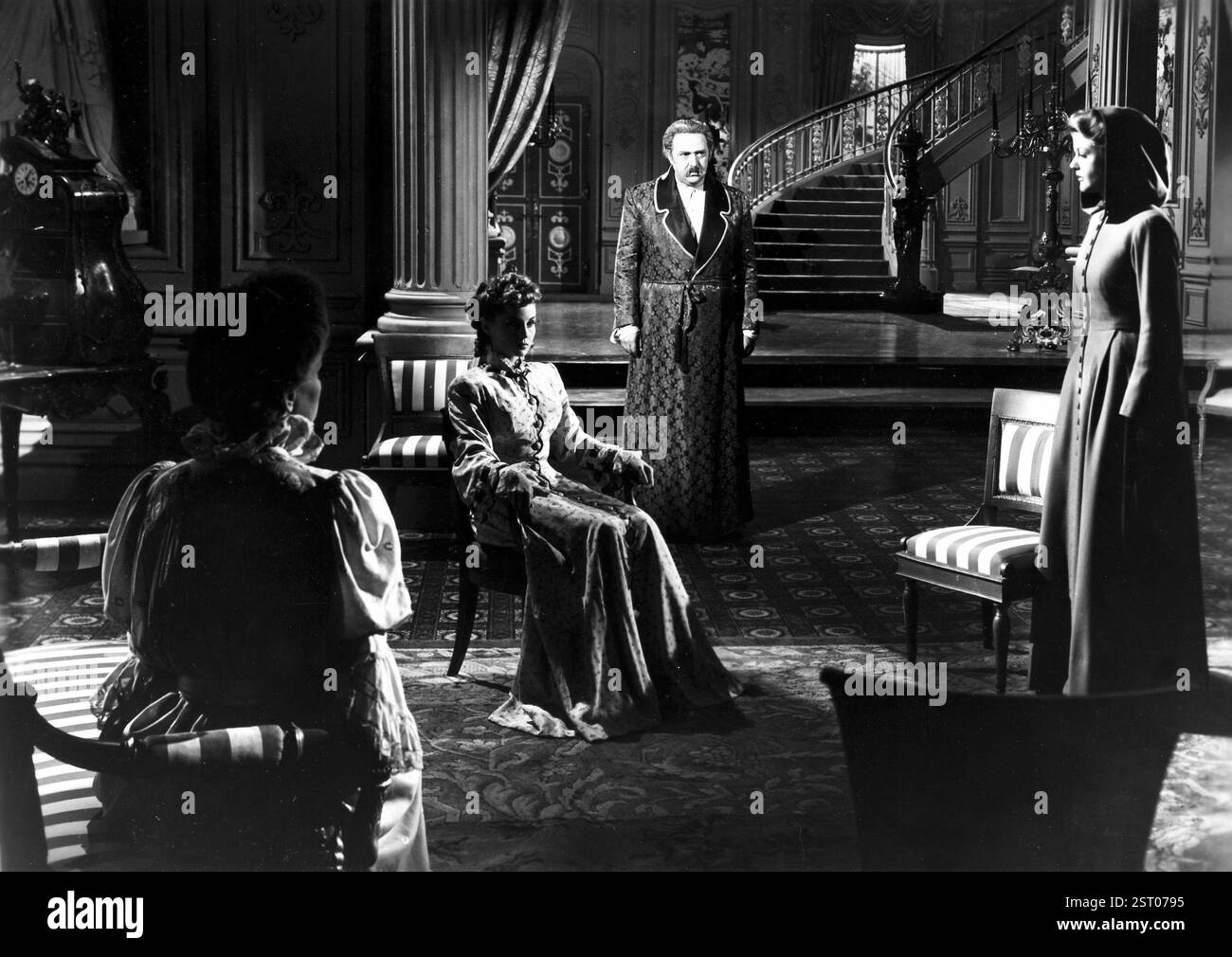 THE PRIVATE AFFAIRS OF BEL AMI [US 1947] [L-R] SUASN DOUGLAS, HUGO HAAS, ANGELA LANSBURY Date ...